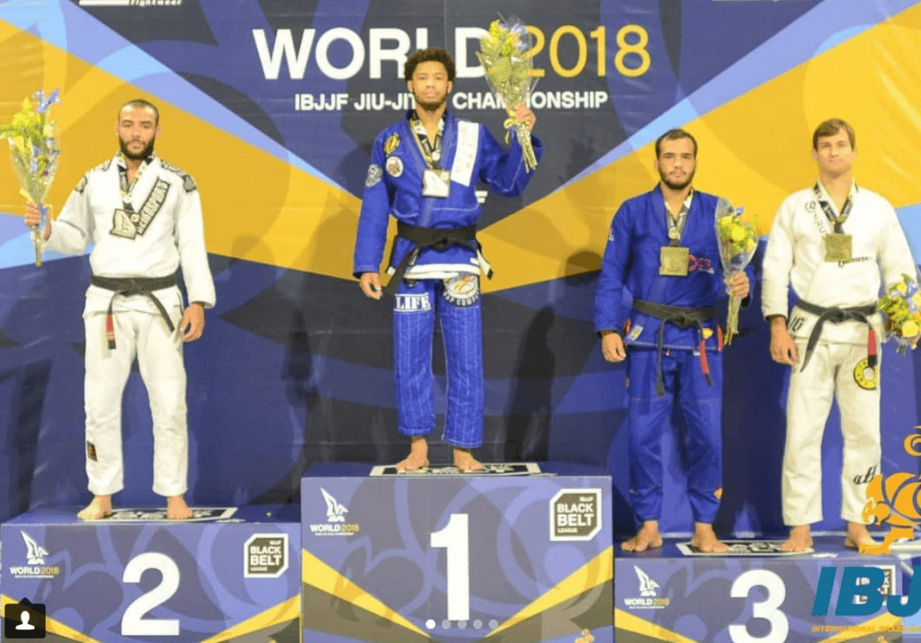The First African American IBJJF World Champion - Aces Jiu Jitsu Club ...